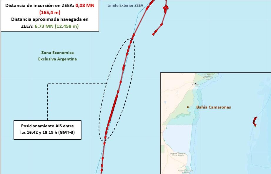 Tensión en el Mar Argentino: Prefectura detectó al pesquero Bao Feng ...